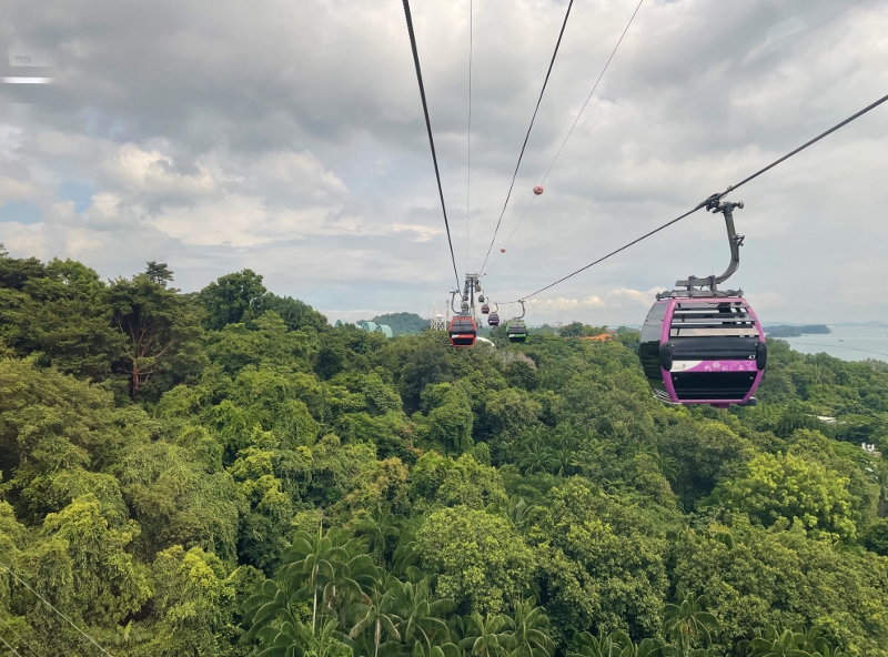 Review: Singapore Cable Car, Sentosa Island (Singapore) – Dania Experiences